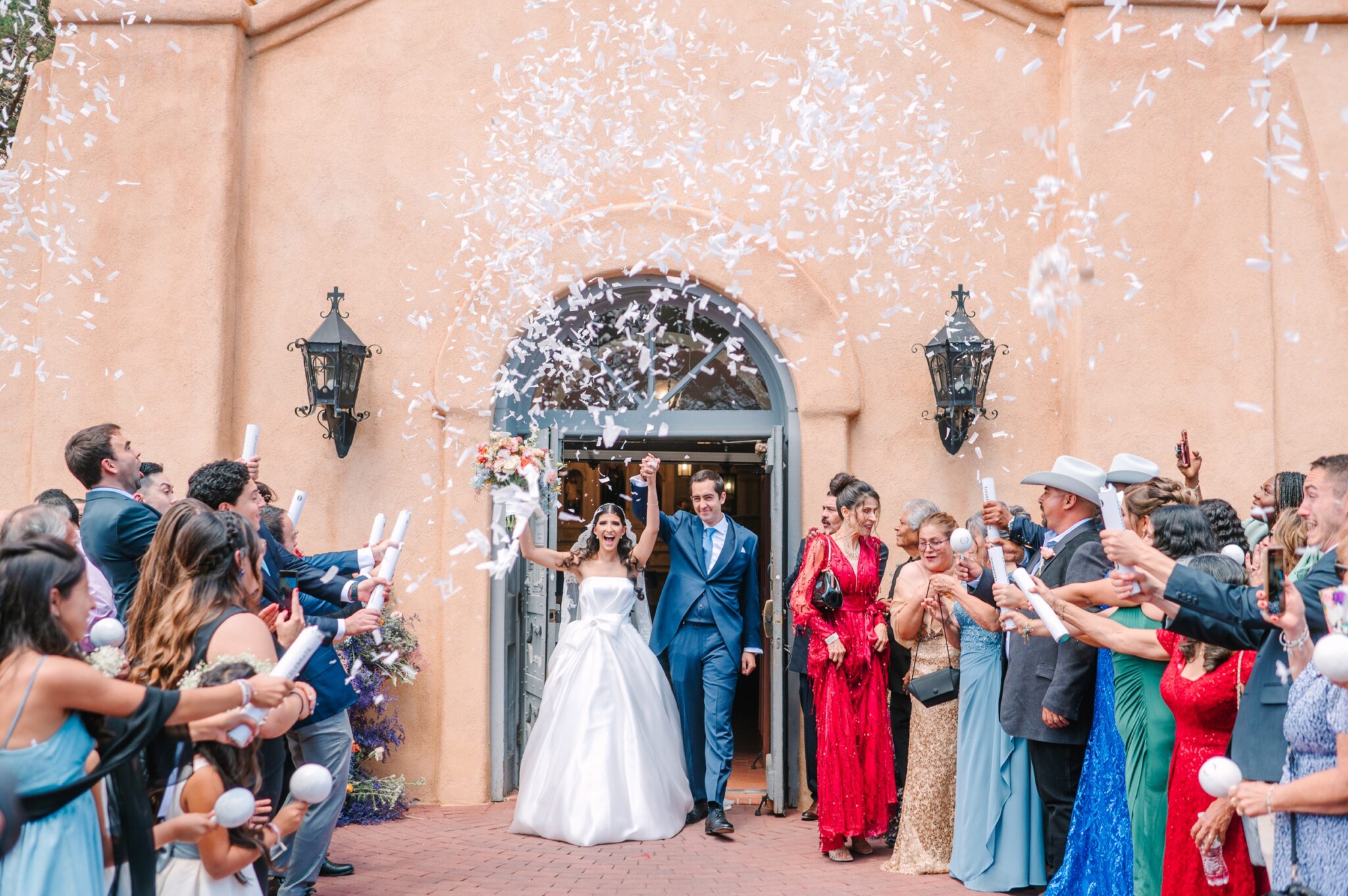 Colorful Hispanic Wedding At Hyatt Tamaya | Alondra + Javier - Maura ...