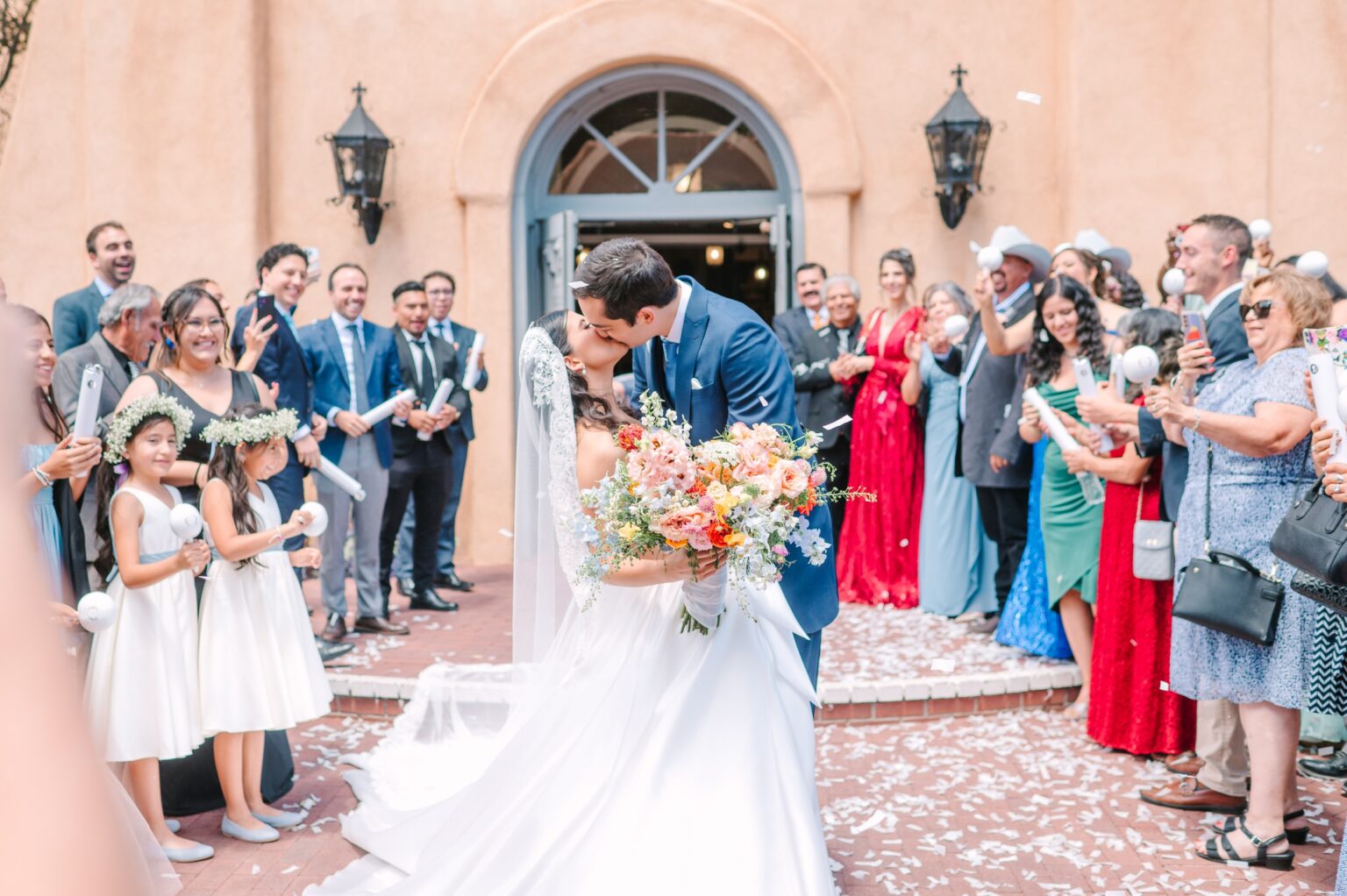 Colorful Hispanic Wedding At Hyatt Tamaya | Alondra + Javier - Maura ...