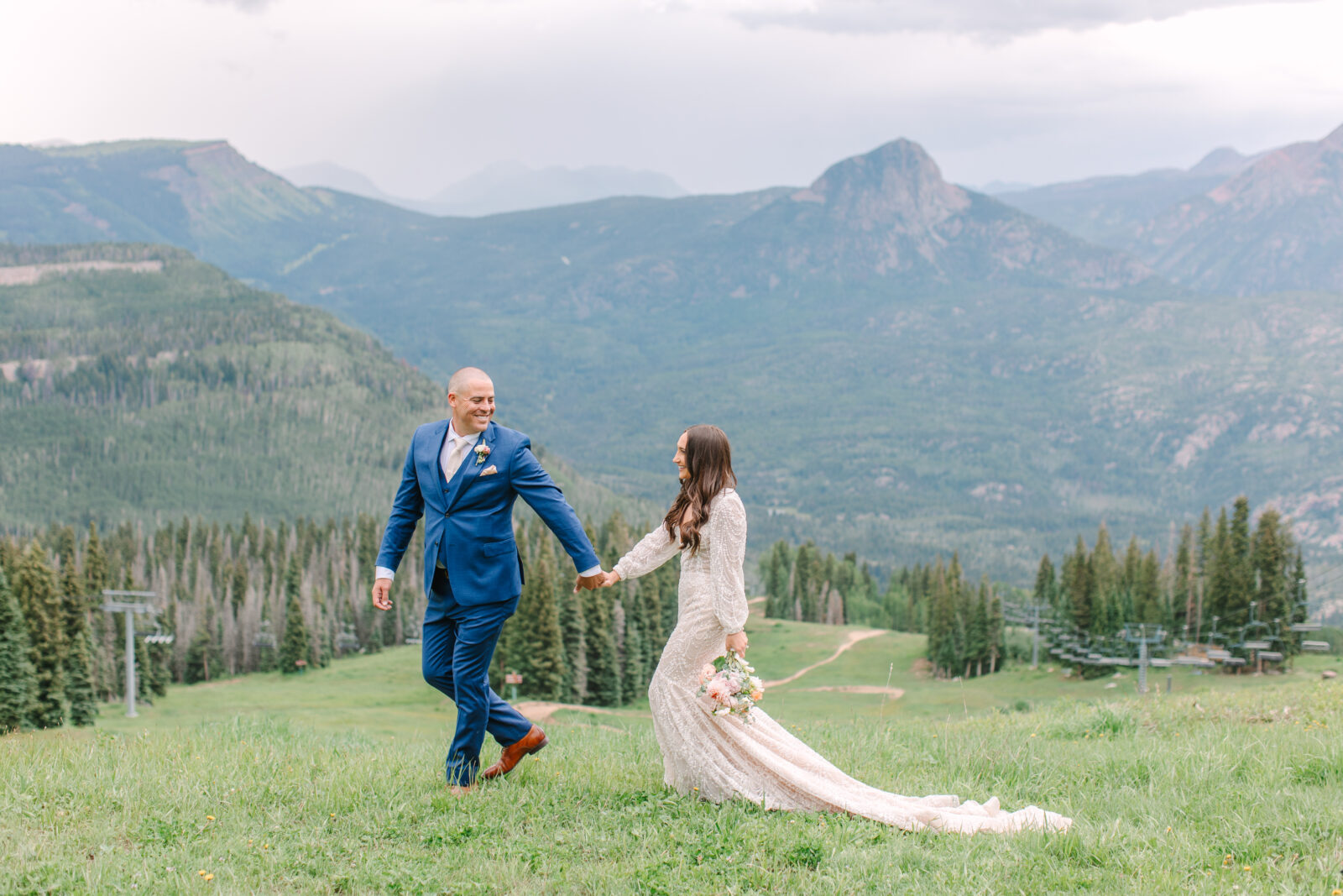 A Breathtaking Mountain Wedding at Purgatory in Durango | Jaclyn + Jake ...